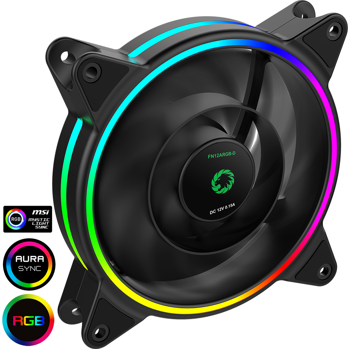 Razor 12cm ARGB Fans GameMax UK Razor 12cm ARGB Fans GameMax UK
